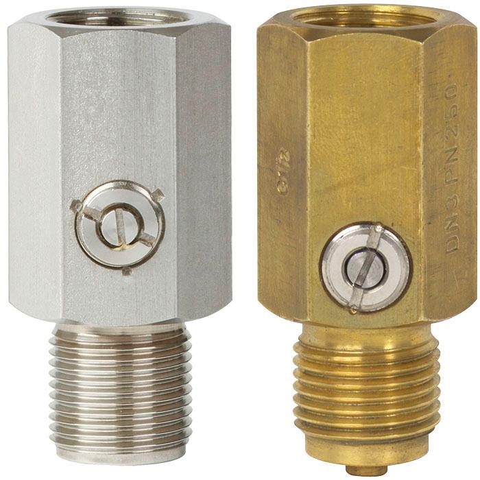 Pressure gauge snubber - 910.12 - WIKA