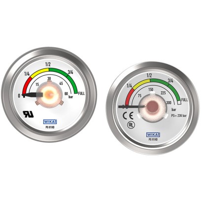 Pressure gauge, DirectDrive version - PG81HD, PG91HD - WIKA Denmark