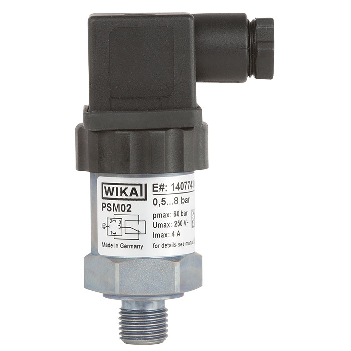 Compact pressure switch - PSM02 - WIKA