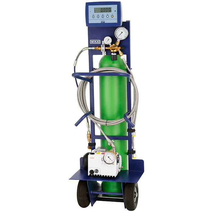 SF₆ gas cart - model GFU08-B, GFU08-C, GFU08-E, GFU08-W - WIKA